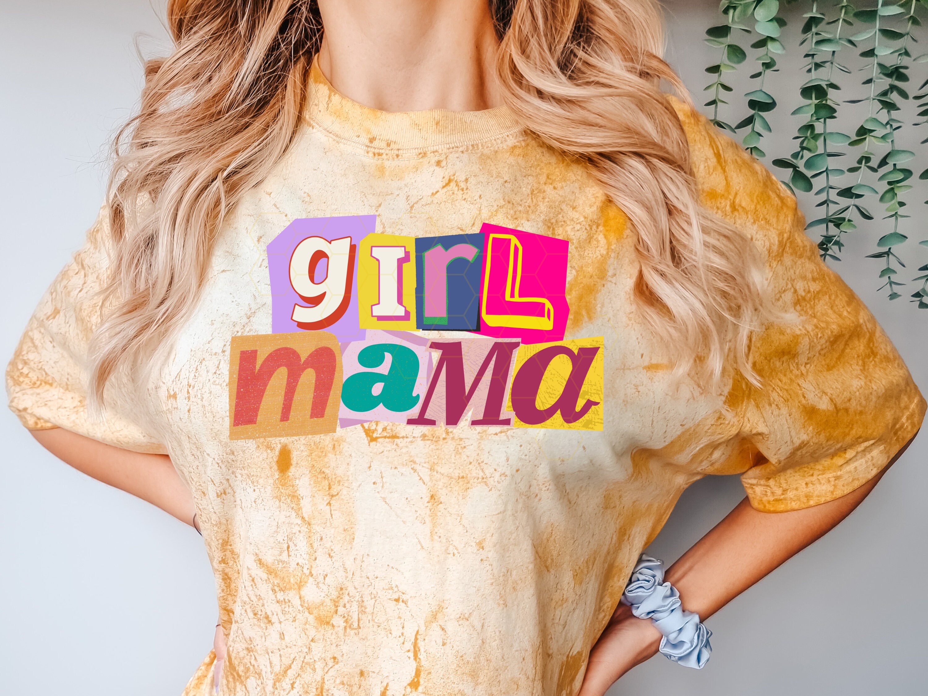 Girl Mama PNG Design, Girl Mama Sublimation Design, Retro PNG Design ...