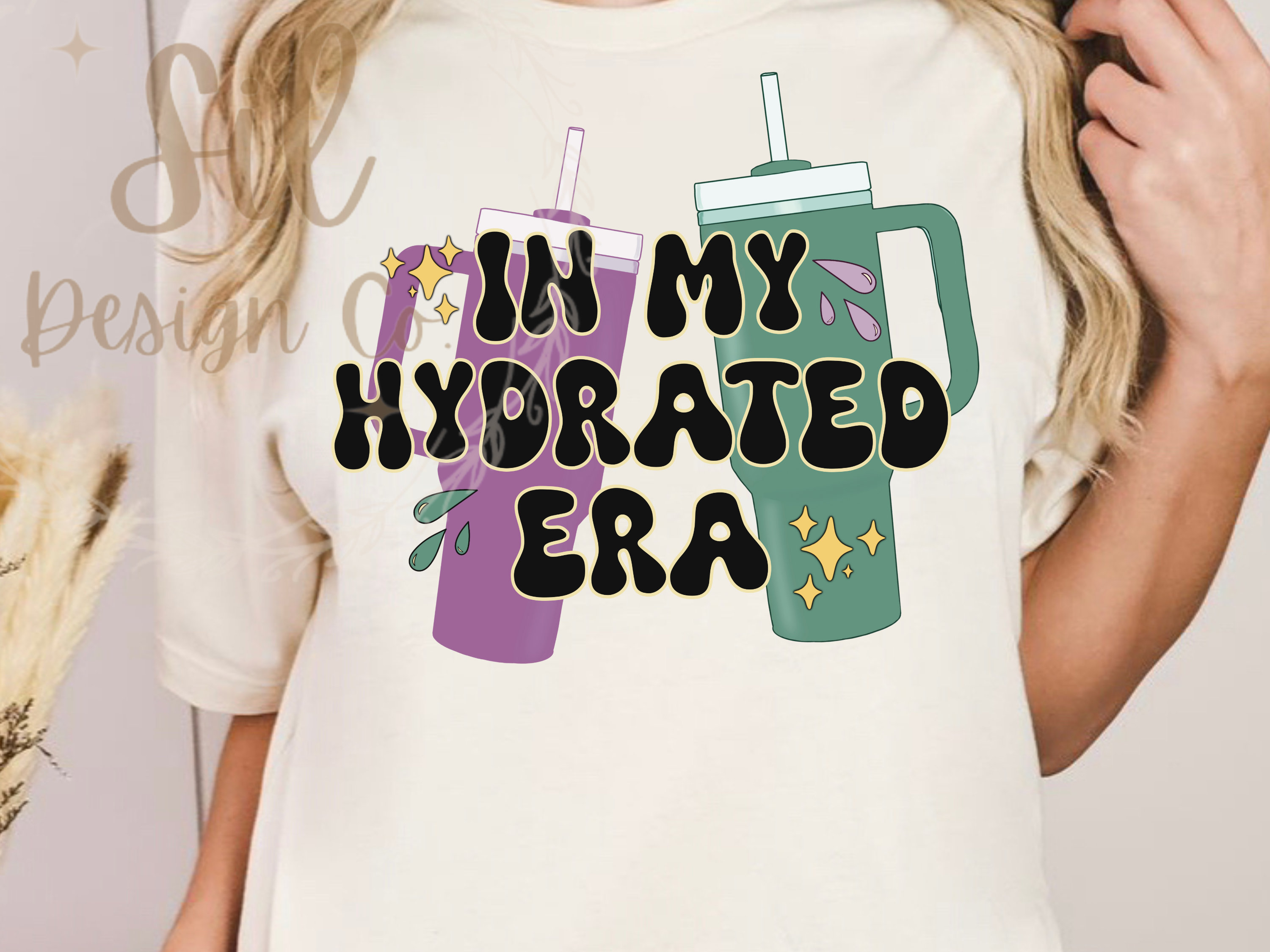 In My Hydrated Era Png for Sublimation Stanley Png Shirt Design, Trendy ...