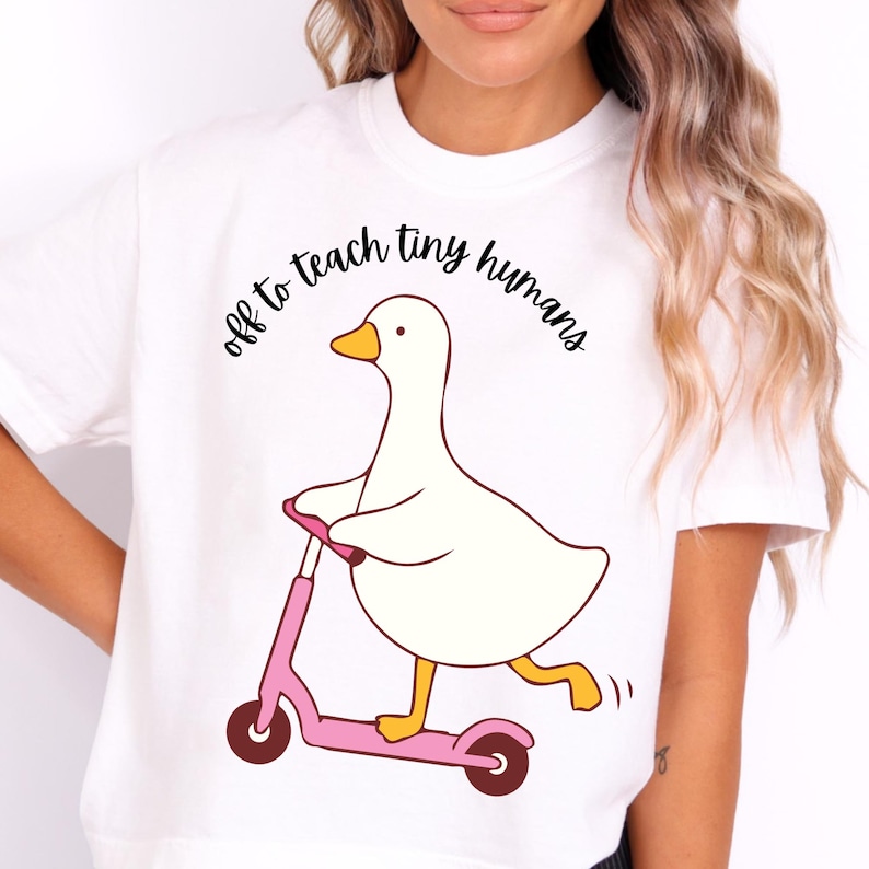 Off to Teach Bundle, Silly Goose Teacher Shirt Design, Matching Teacher ...