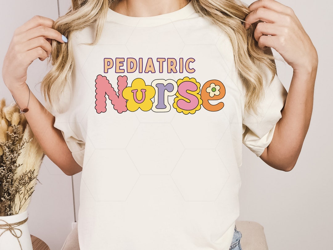 Pediatric Nurse Png for Sublimation, Trendy Nurse Sublimation, Matching ...