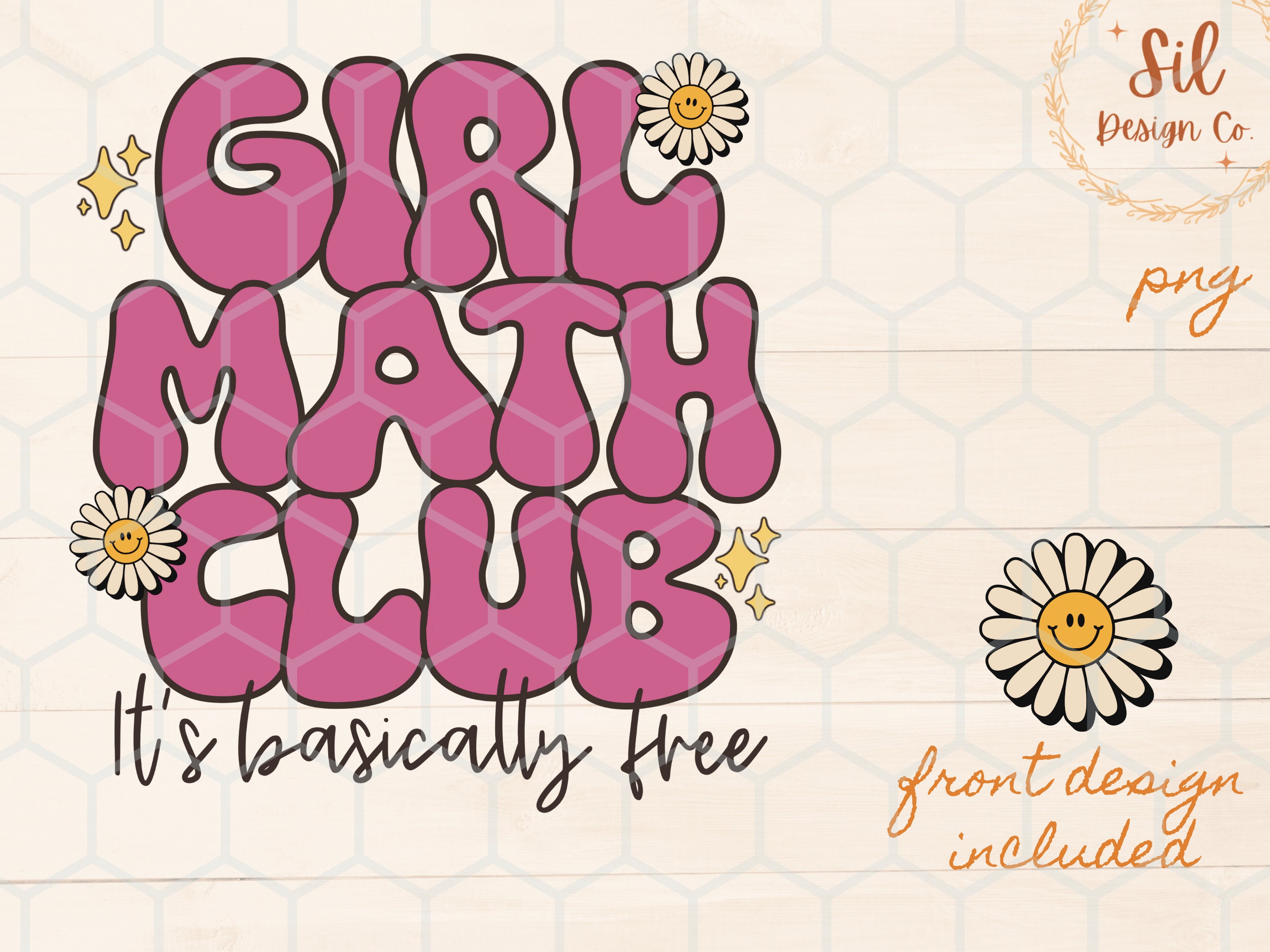 Girl Math Club Png for Sublimation, It’s Basically Free Png, Girl Math ...