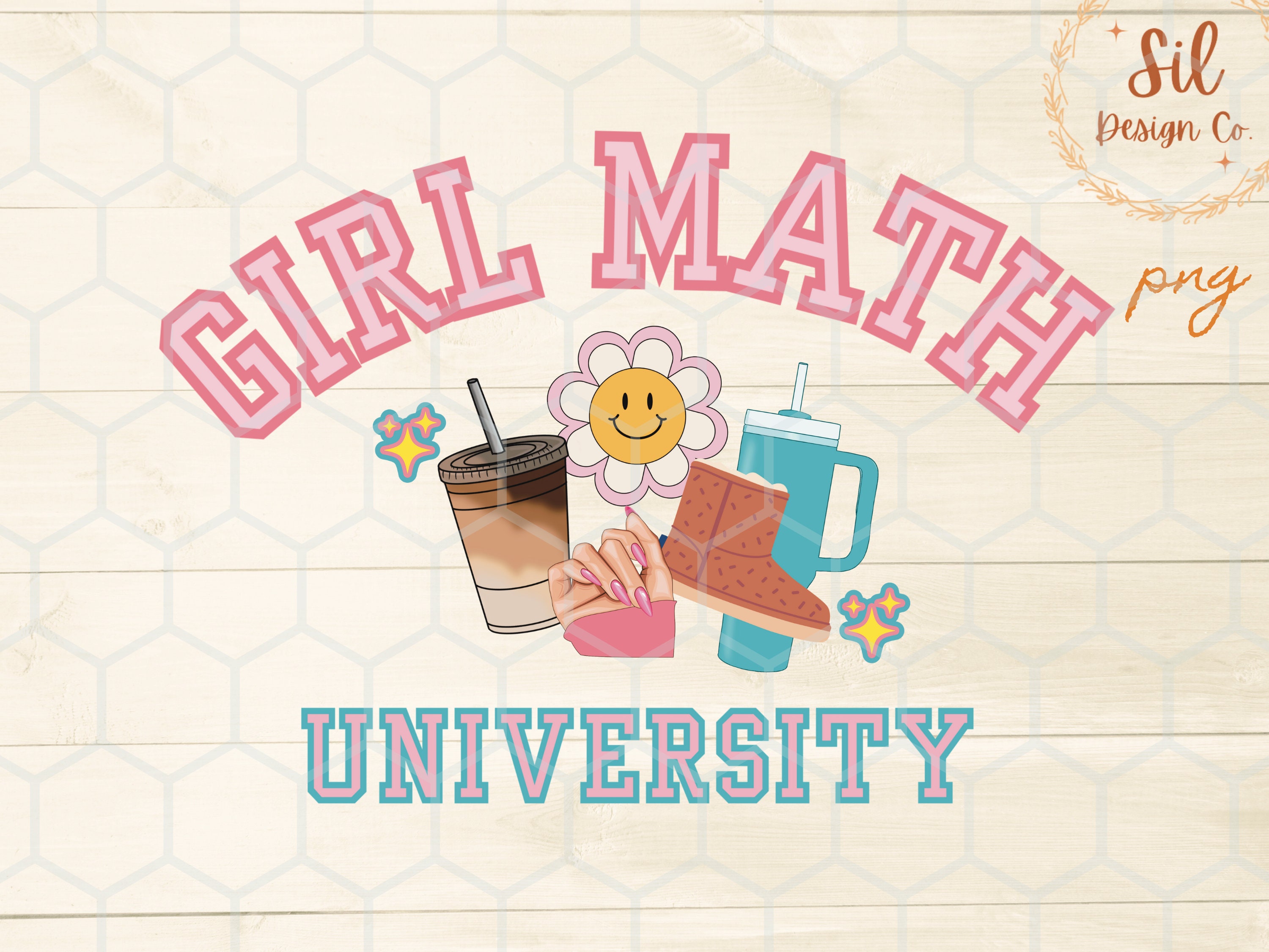 Girl Math University Png for Sublimation, It’s Basically Free Png, Girl ...