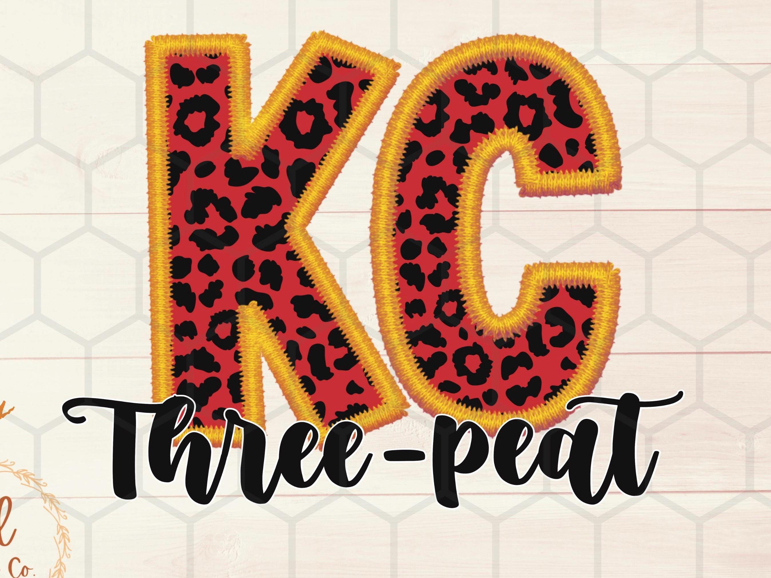 Chiefs 3 Peat Png, Football Chiefs Png, KC Chiefs AFC Champ Png, Trendy ...