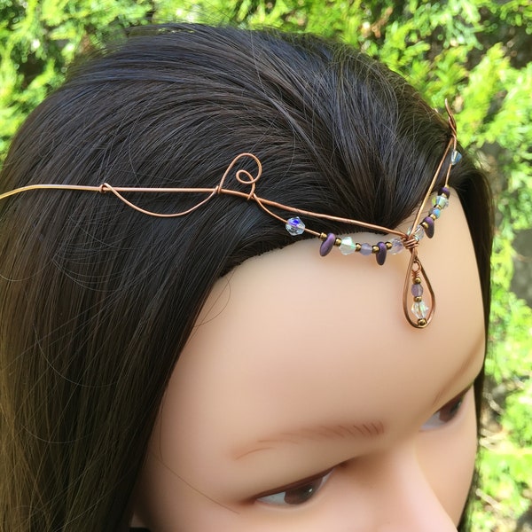 Bridal Forehead Band - Etsy