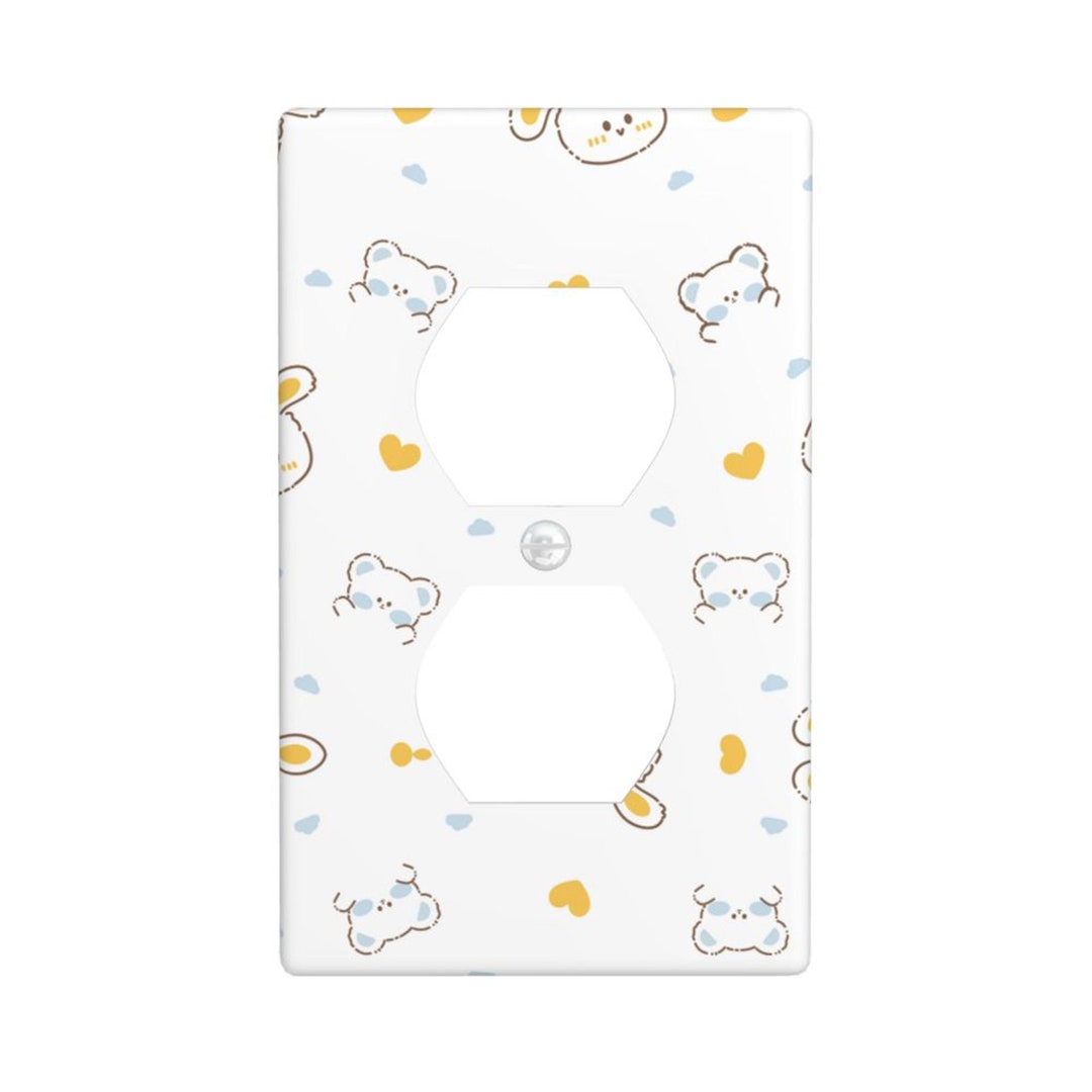 Customizable Light Switch Plates and Outlet Covers Decorative Cartoon ...