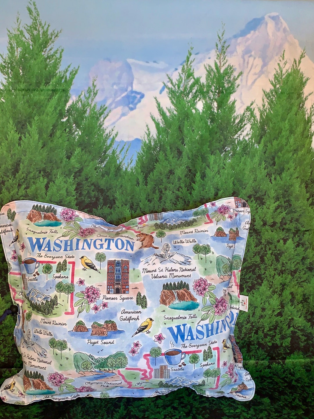 Washington State Landmarks - Etsy