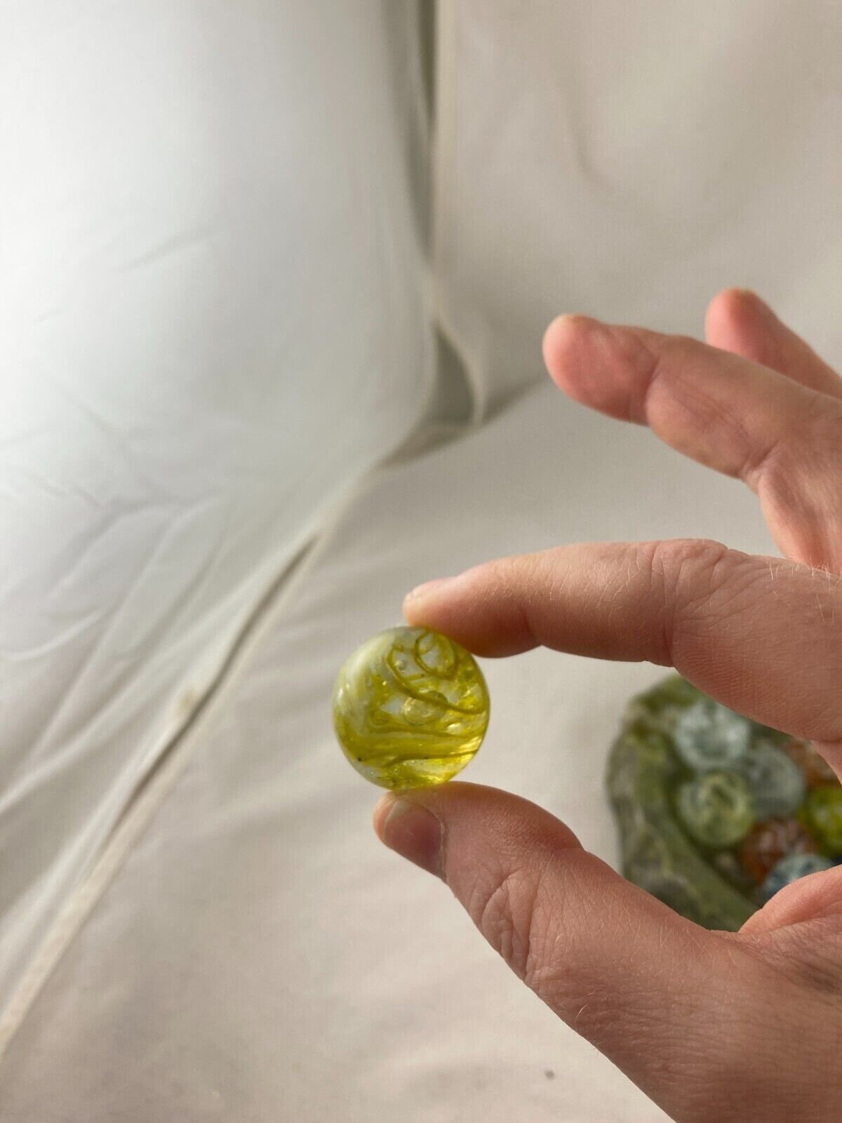 Vintage Connemara Marble Specimen Dish With Glass Marbles Ireland - Etsy