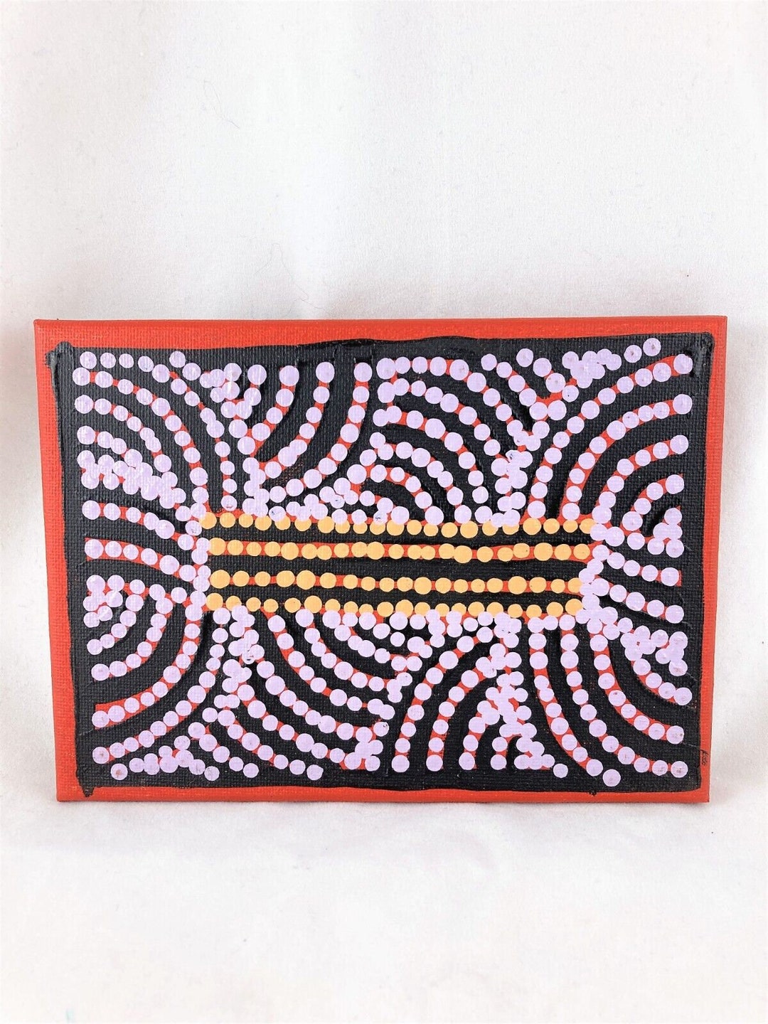 Rare Aboriginal Dot Painting Australian Artist Kim Butler 1971 - 2016 ...