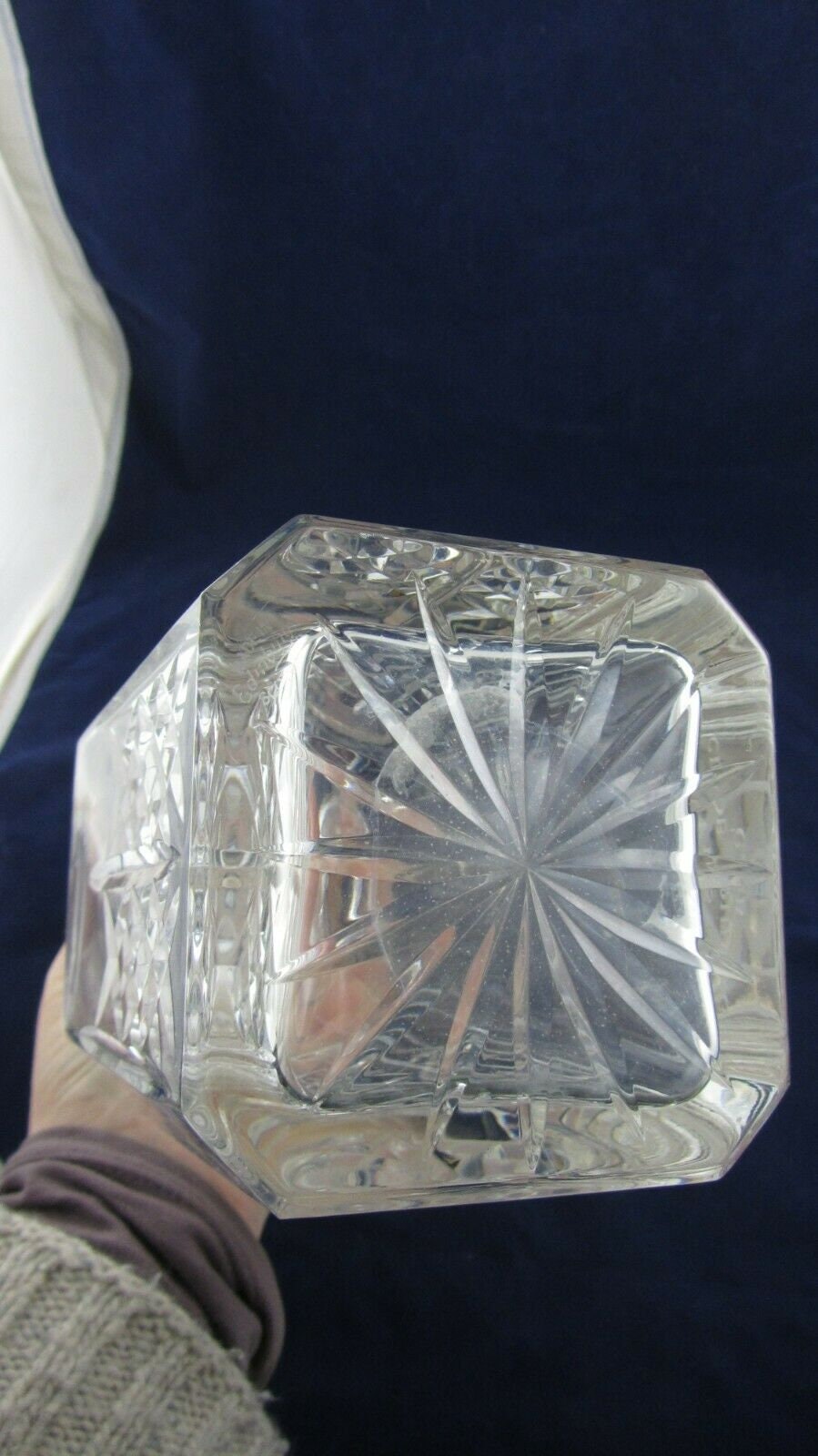 Vintage Edinburgh Crystal Decanter Scottish Clyde Cruising Club Trophy ...