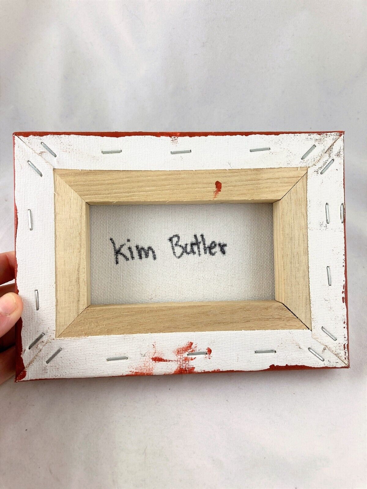 Rare Aboriginal Dot Painting Australian Artist Kim Butler 1971 - 2016 ...