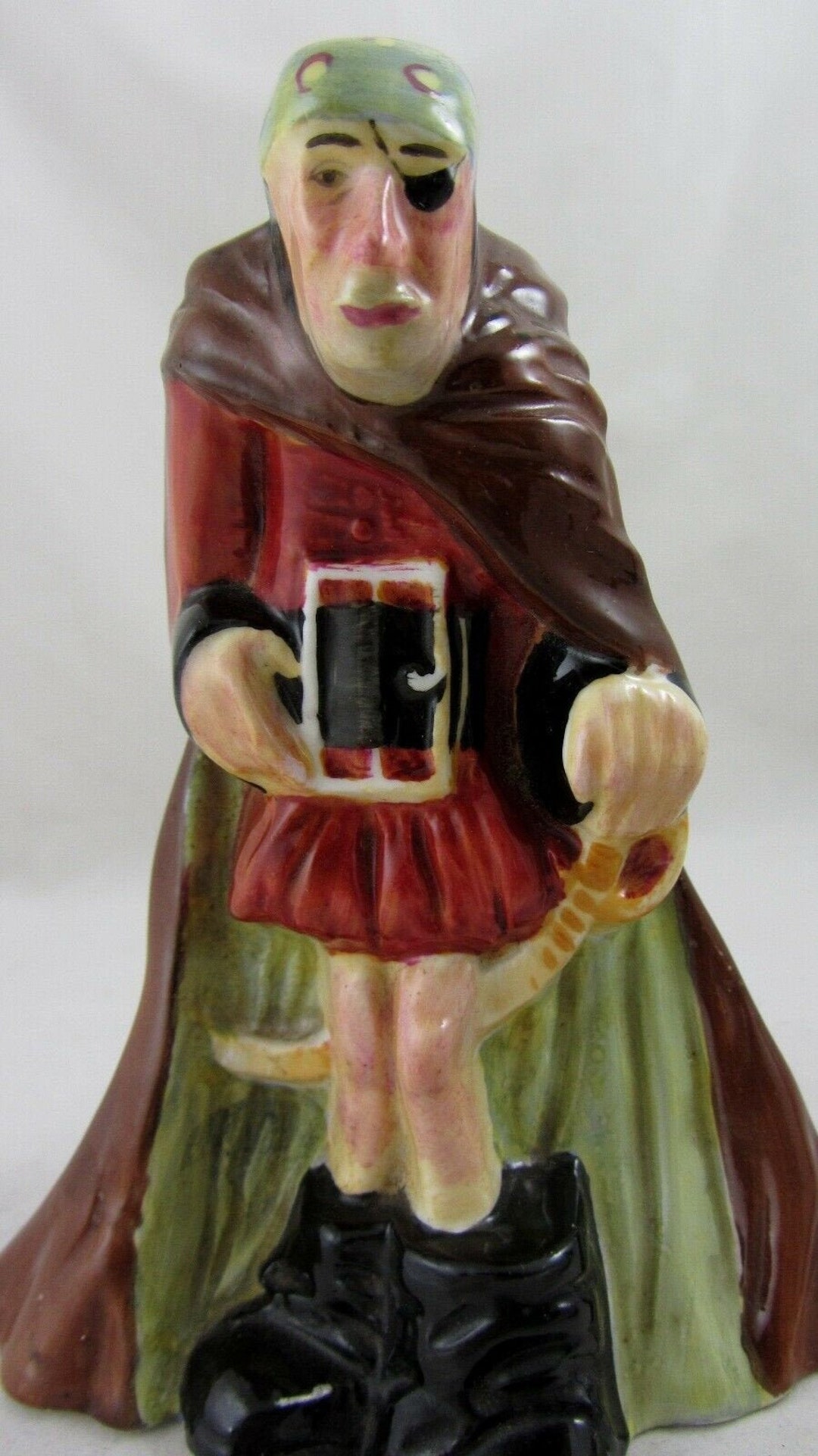 Vintage Porcelain Pirate Rare Futura Art Pottery, Hanley 1940's ...