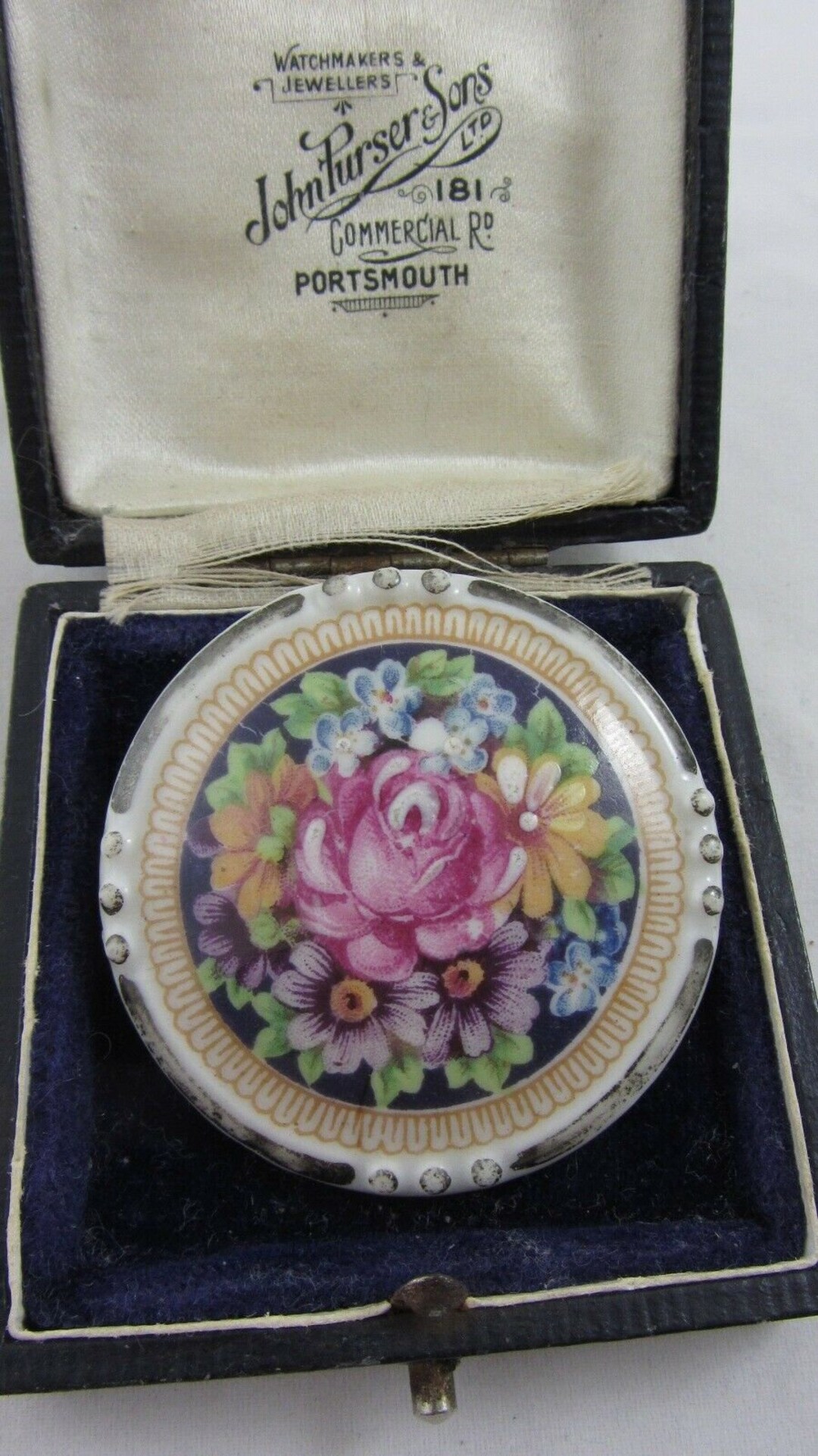 Vintage Flower Brooch Pin Bavaria Schumann-jewellery German Chintz - Etsy