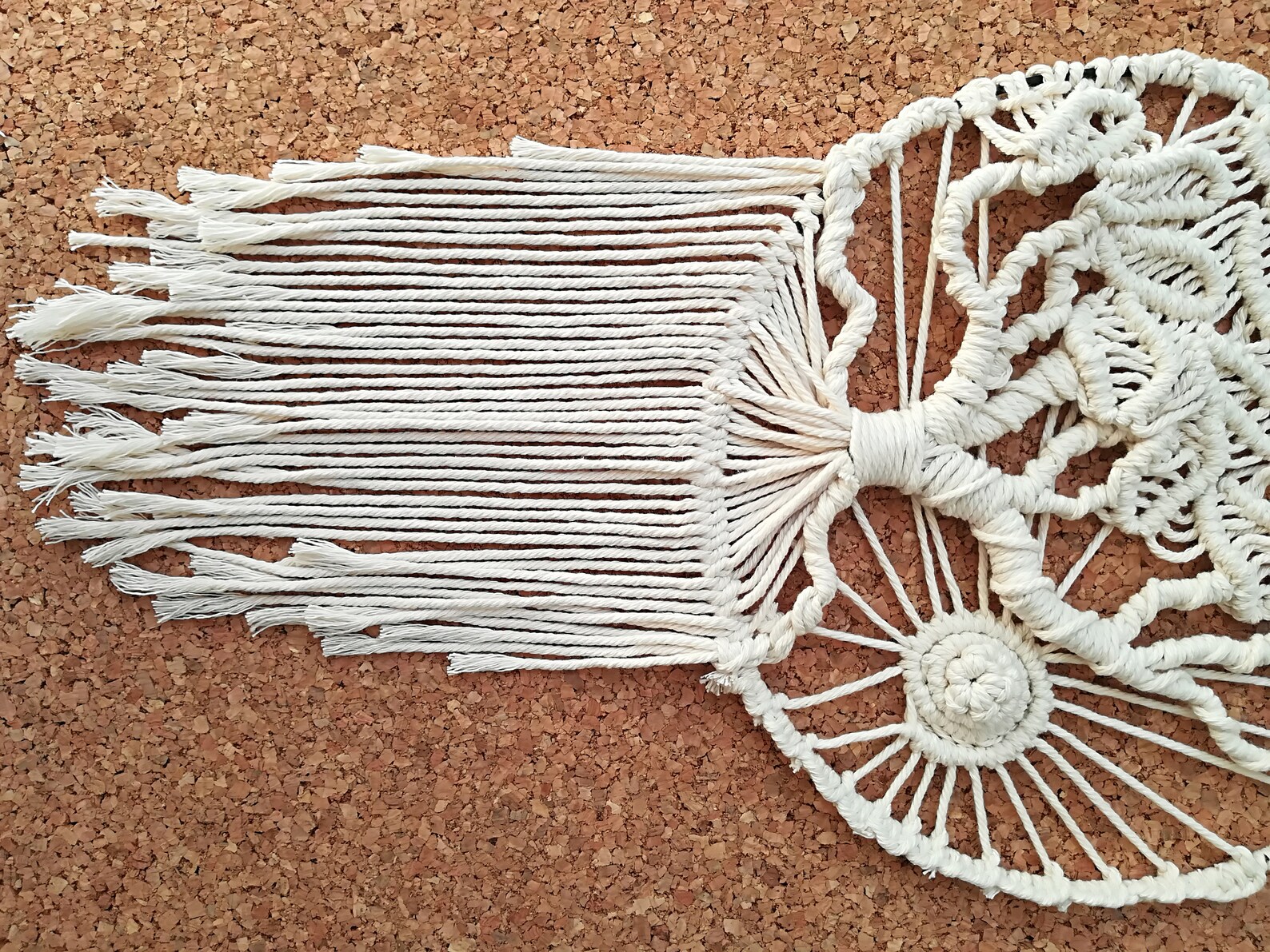 Lebensbaum Makramee / Tree of life rundes Makramee Boho-Chic | Etsy