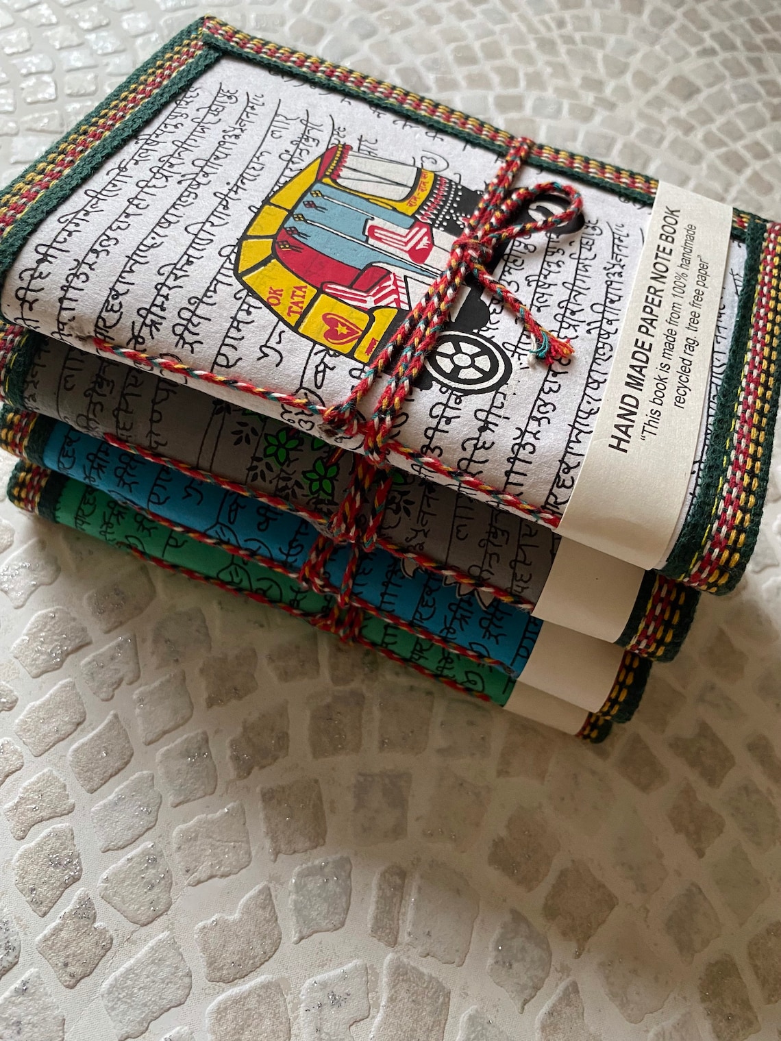 Eco-Friendly Notebook made from 100% Recycled Paper and | Etsy