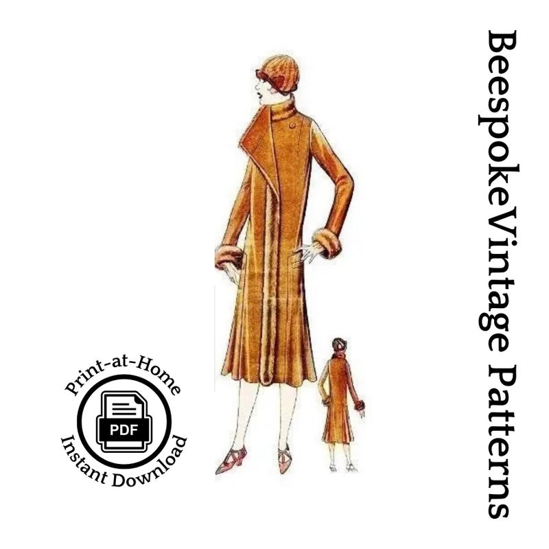 1920s Coat Pattern - Etsy