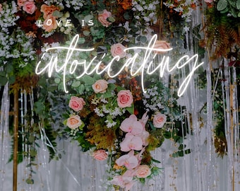 Love is Intoxicating Open Bar Sign - Etsy