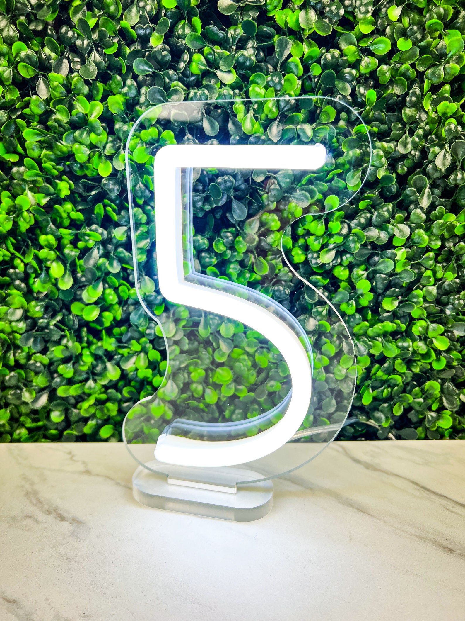 Neon Table Numbers Custom Neon Sign LED Neon Sign for - Etsy