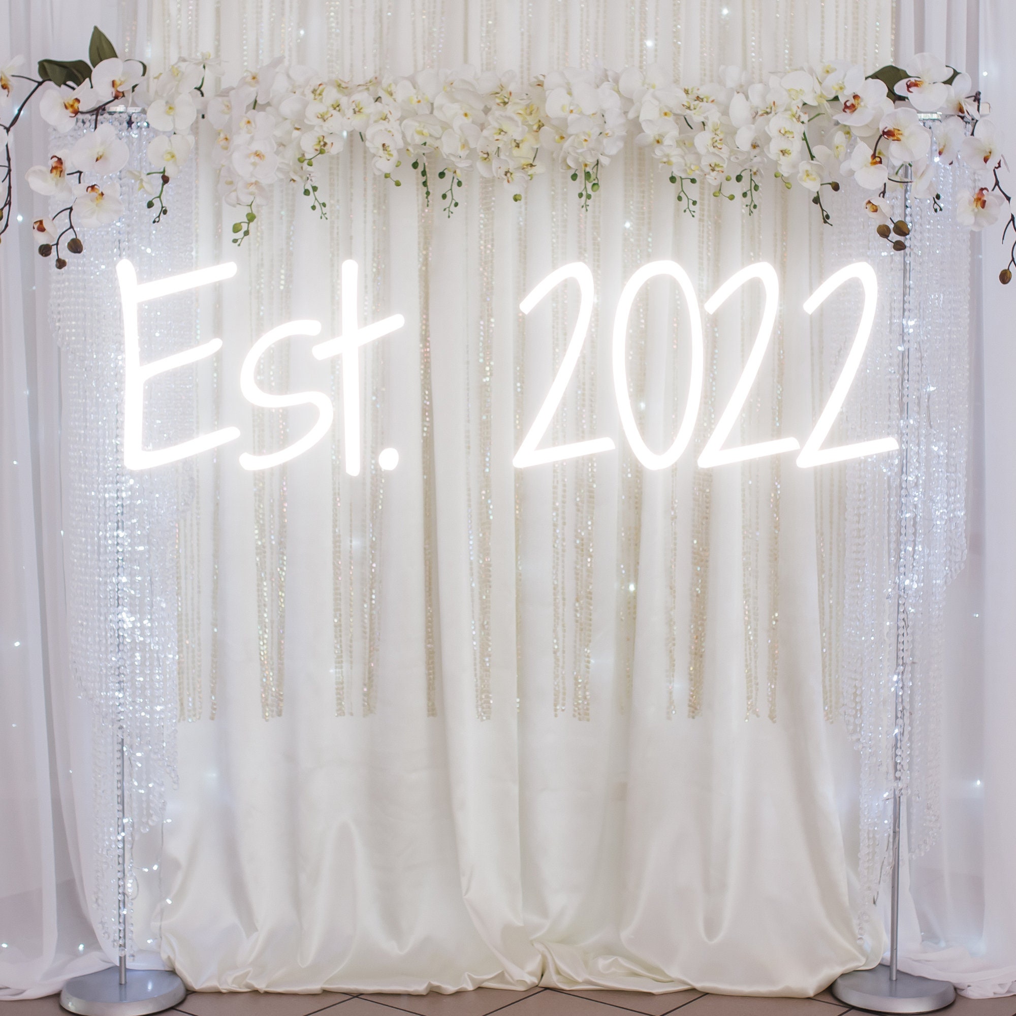 EST. 2022 Neon Sign, Premium Quality Cool Touch, Custom Neon Sign ...