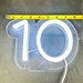 Neon Table Numbers Custom Neon Sign LED Neon Sign for - Etsy