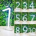 Neon Table Numbers Custom Neon Sign LED Neon Sign for - Etsy