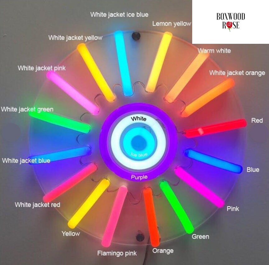 Neon Table Numbers Custom Neon Sign LED Neon Sign for | Etsy