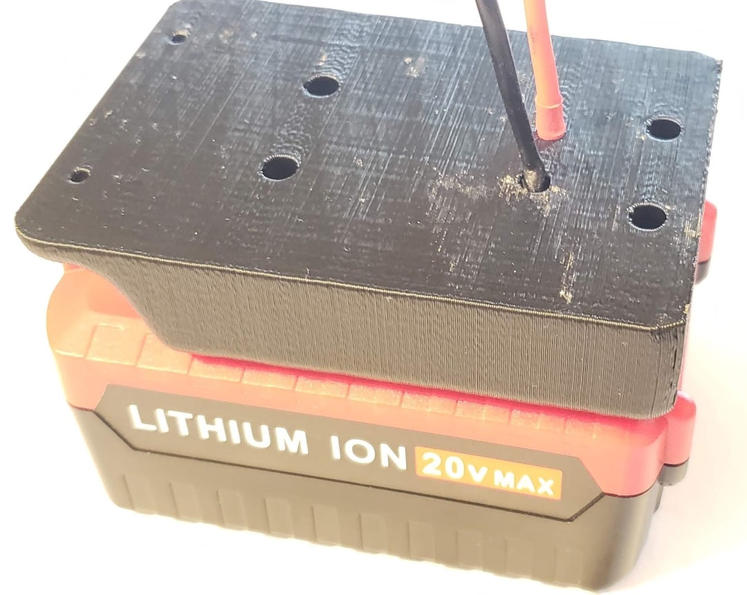 20V Battery Adapter, Porter Cable 20V Max, Li-ion DIY Project Adapter ...