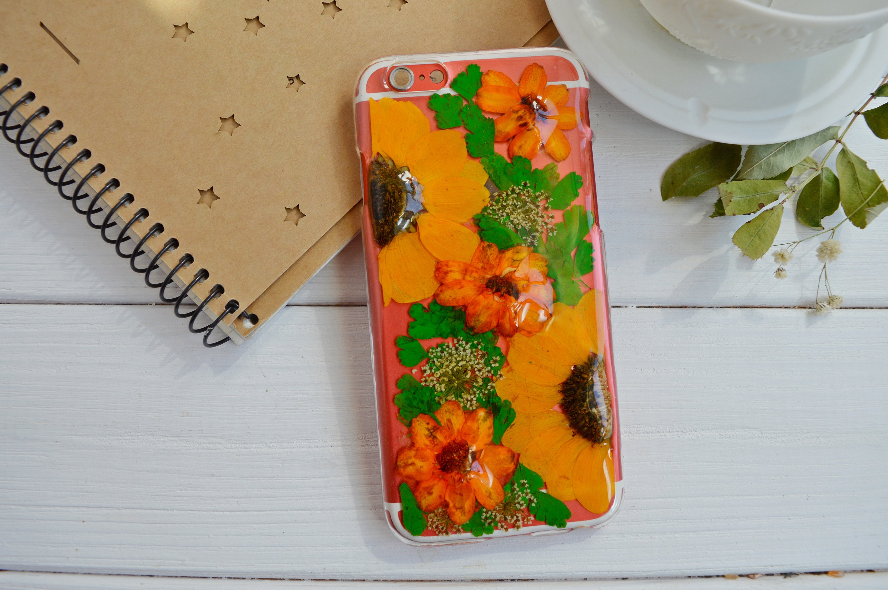 Personalized samsung galaxy phone case Botanical Custom | Etsy