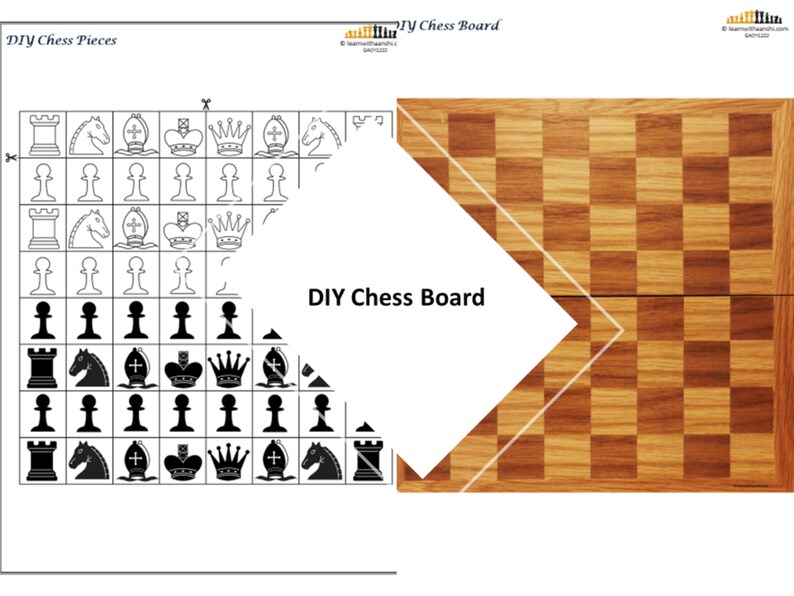 Chess, Combo Pack for Kids, Busy Books, Chess Printables, Learning ...