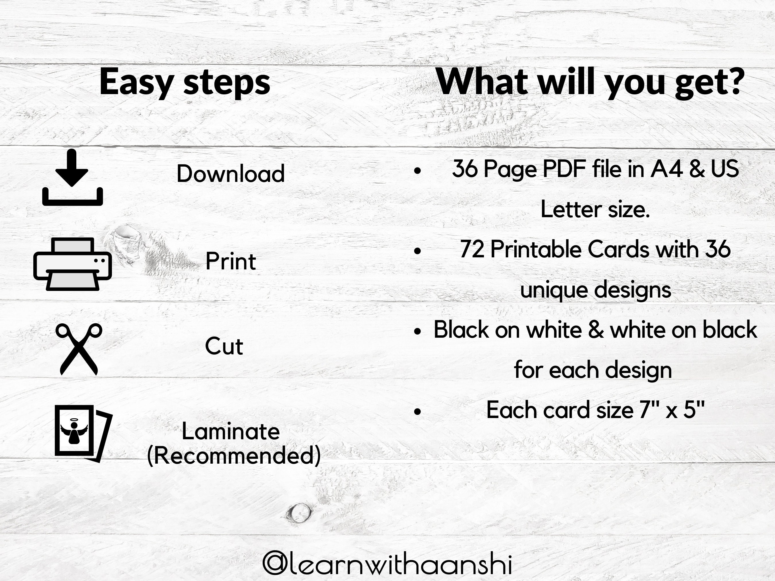 Easter Printable| High Contrast Baby Cards Printable, Montessori Black ...