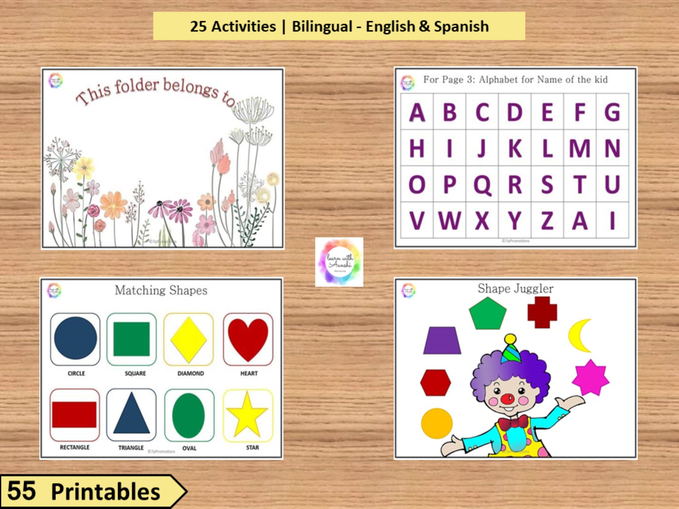 English Spanish Busy Book | Spanish Homeschool Quiet Binder | Spanish ...