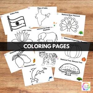 India Activity Printables, India Country Study, Learn About India ...