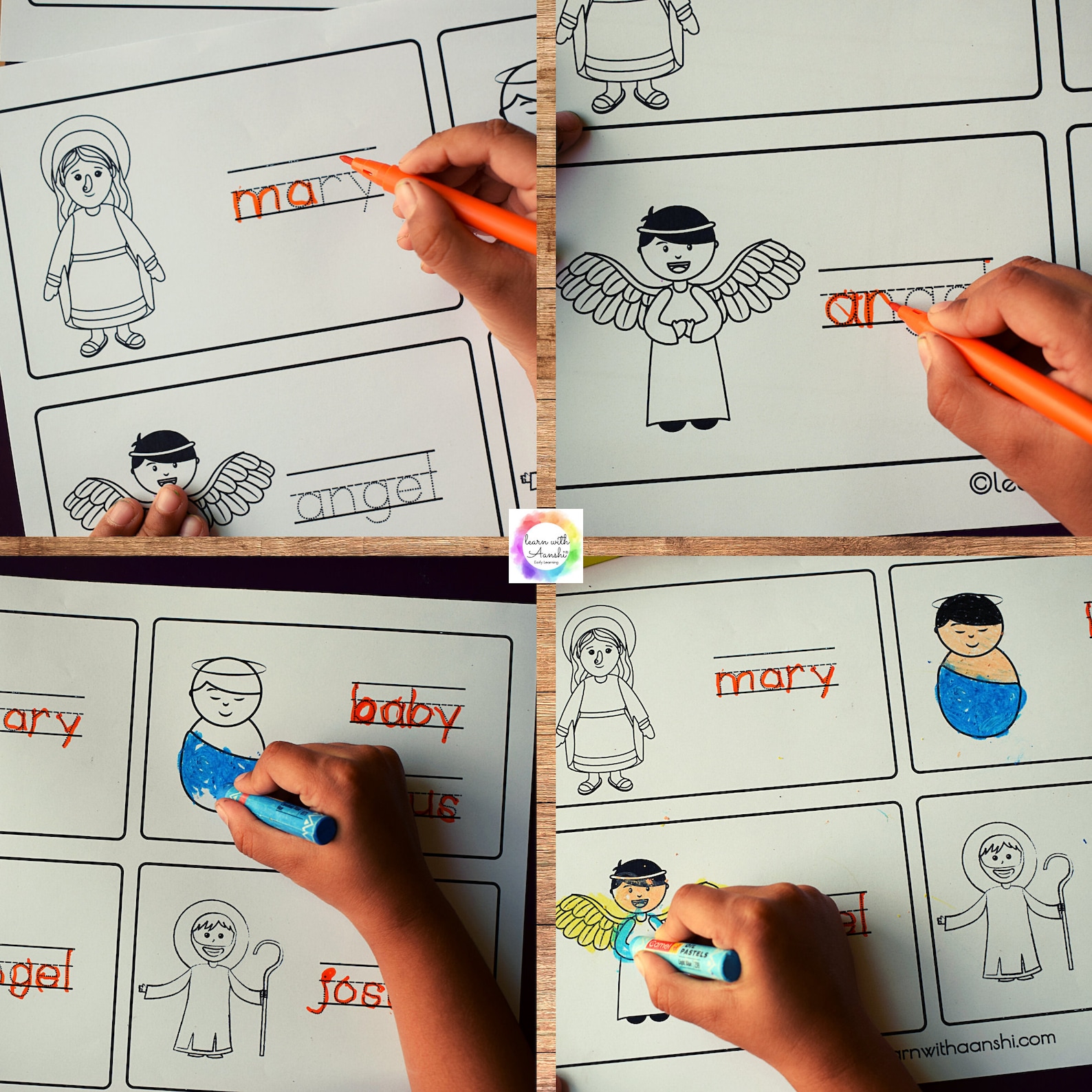 Nativity Printable, Nativity Scene Activity, Christmas Busy Book ...