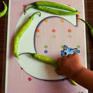 Amazing Alphabet Playdough Mats, Printable Play Dough Mat, Alphabet ...