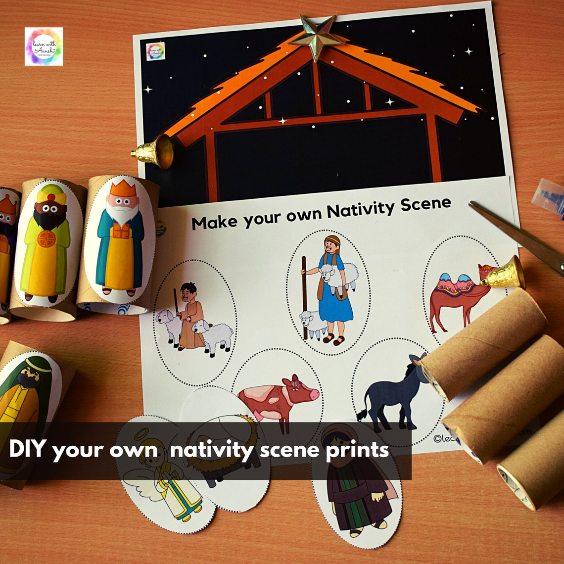 Nativity Printable, Nativity Scene Activity, Christmas Busy Book ...