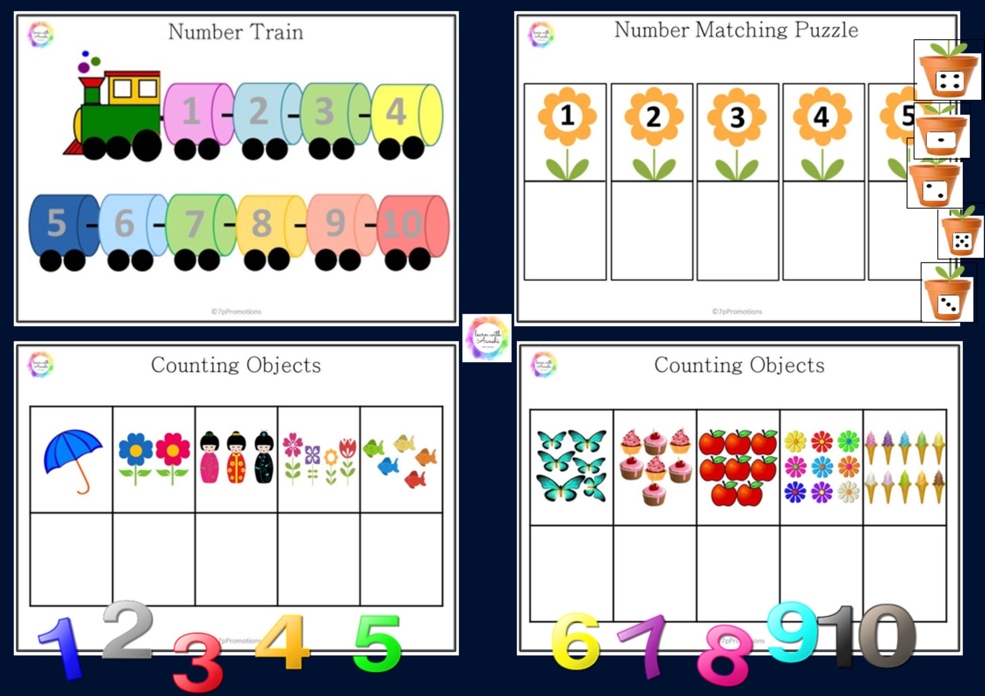 Mini Learning Binder Mini Folder for Preschoolers - Etsy