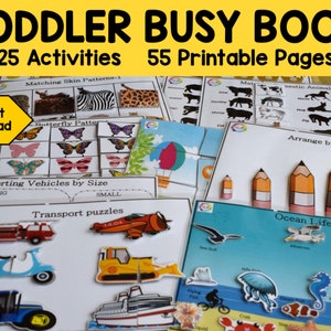 First Learning Folder. Toddler Busy Book. Busy Book Printable. Learning ...