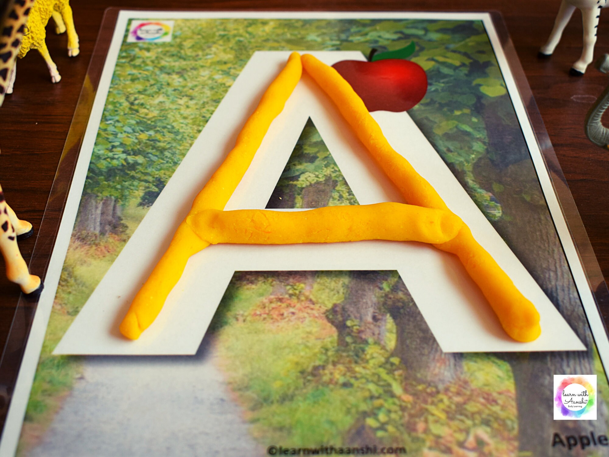Amazing Alphabet Playdough Mats, Printable Play Dough Mat, Alphabet ...