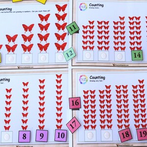 Learning Binder for Toddlers - Butterfly Theme Mega Pack | Busy Book ...
