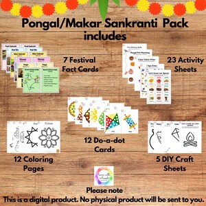 Pongal, Pongal Printable, Lohri, Makar Sankranti Printables, Pongal ...