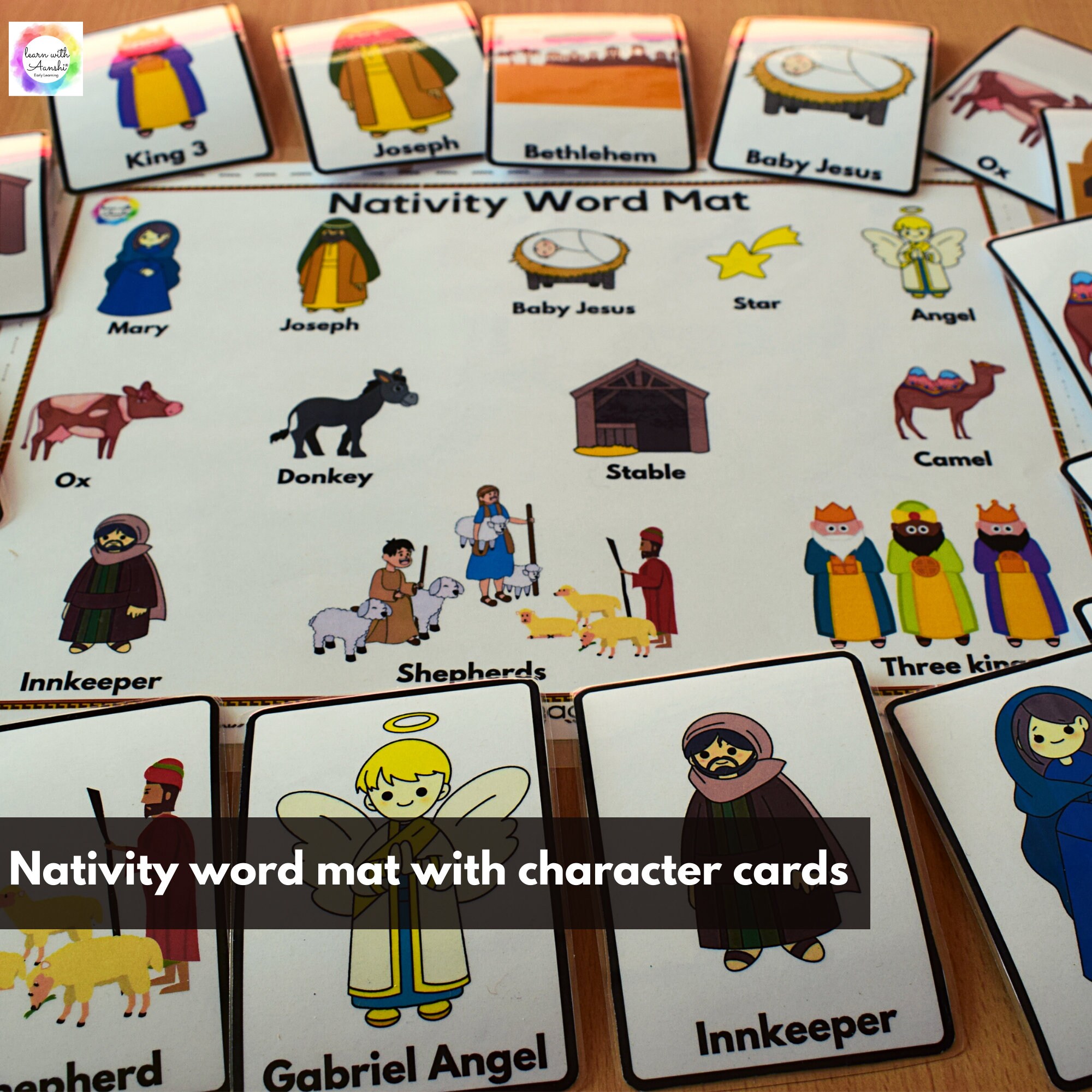 Nativity Printable, Nativity Scene Activity, Christmas Busy Book ...