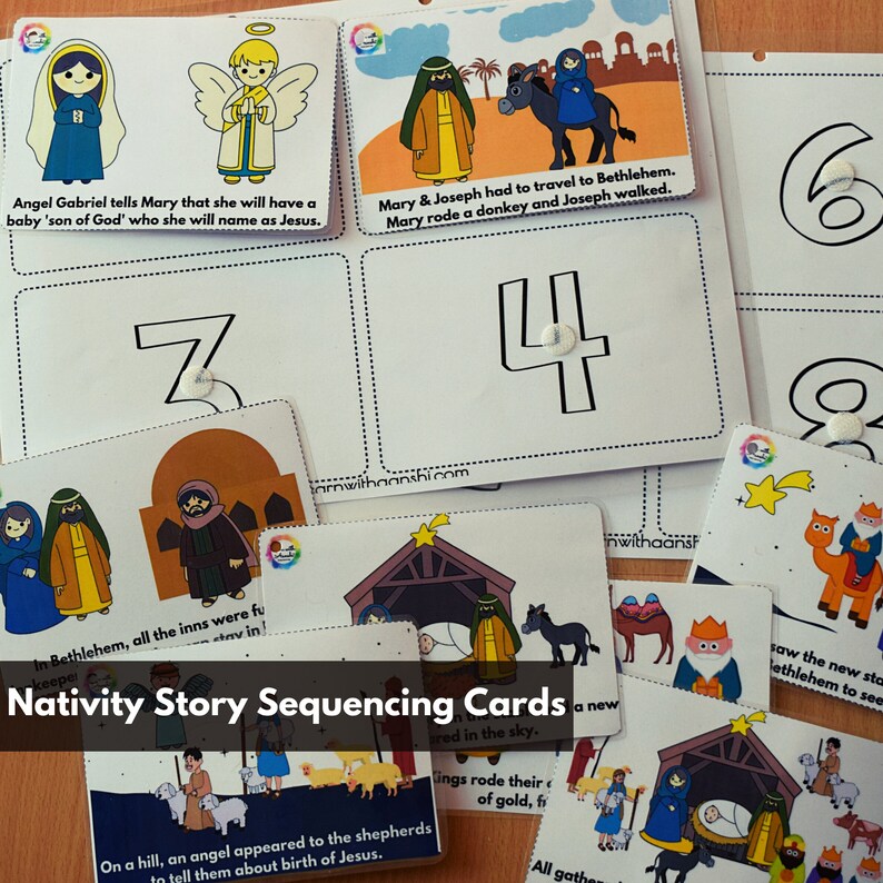 Nativity Printable, Nativity Scene Activity, Christmas Busy Book ...