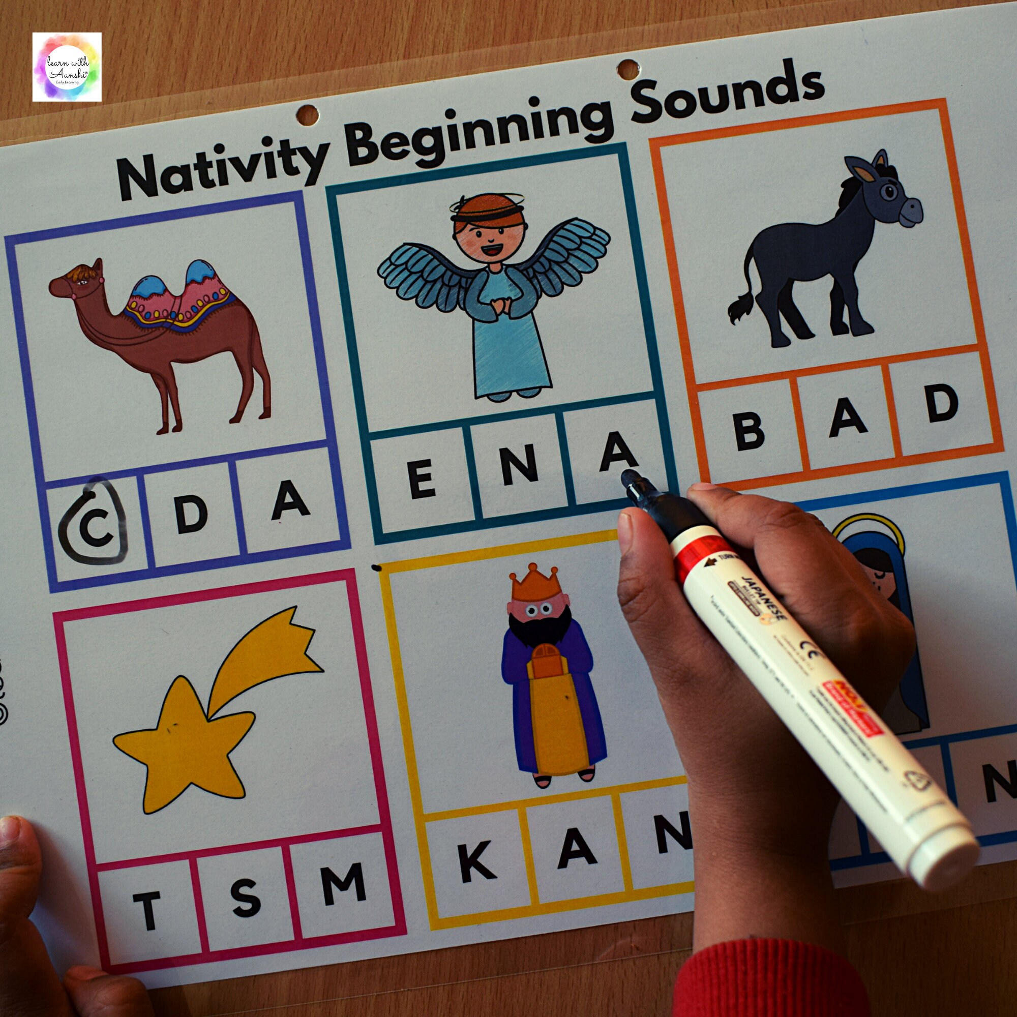 Nativity Printable, Nativity Scene Activity, Christmas Busy Book ...