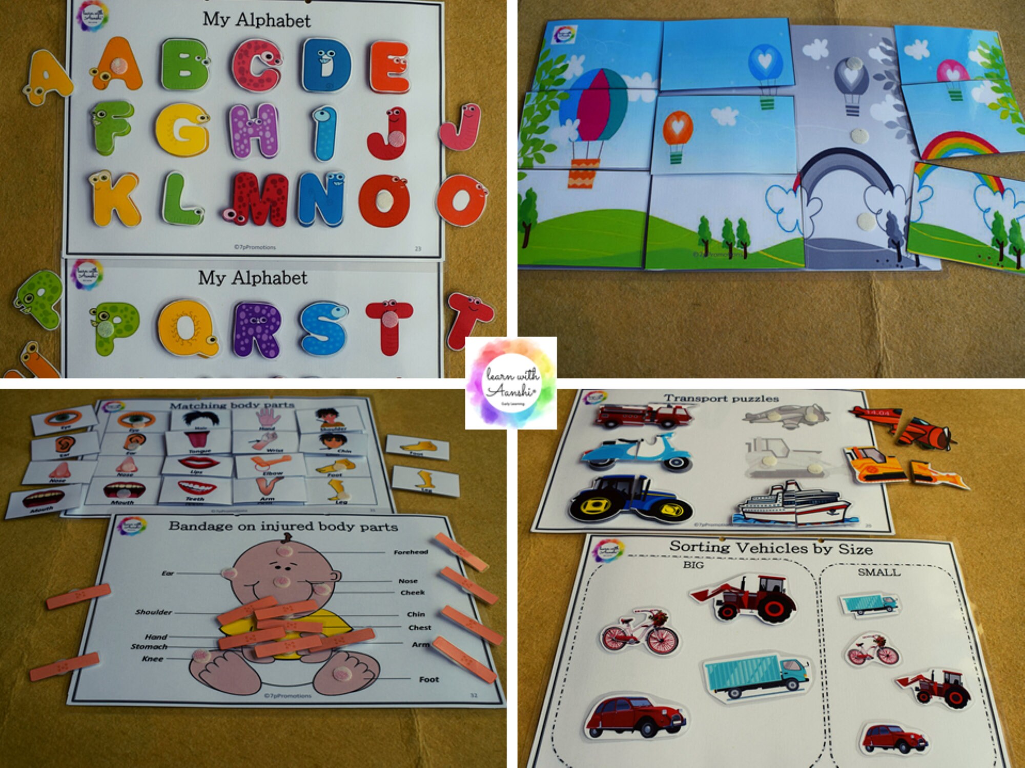 First Learning Folder. Toddler Busy Book. Busy Book Printable. - Etsy