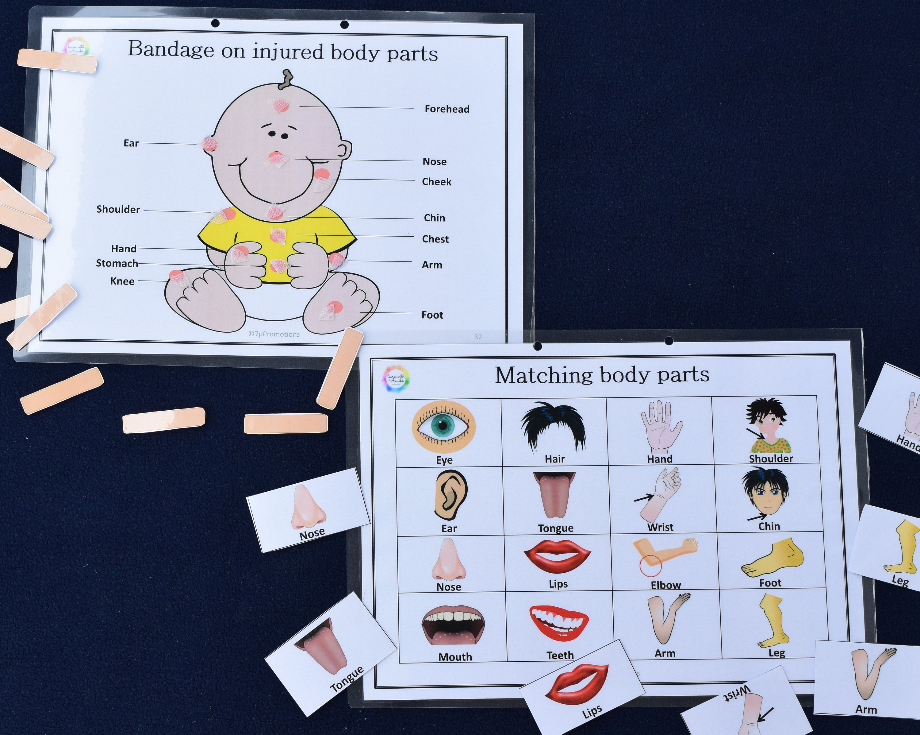 My Body Worksheets| Busy Book Activities for Toddlers| Preschool ...