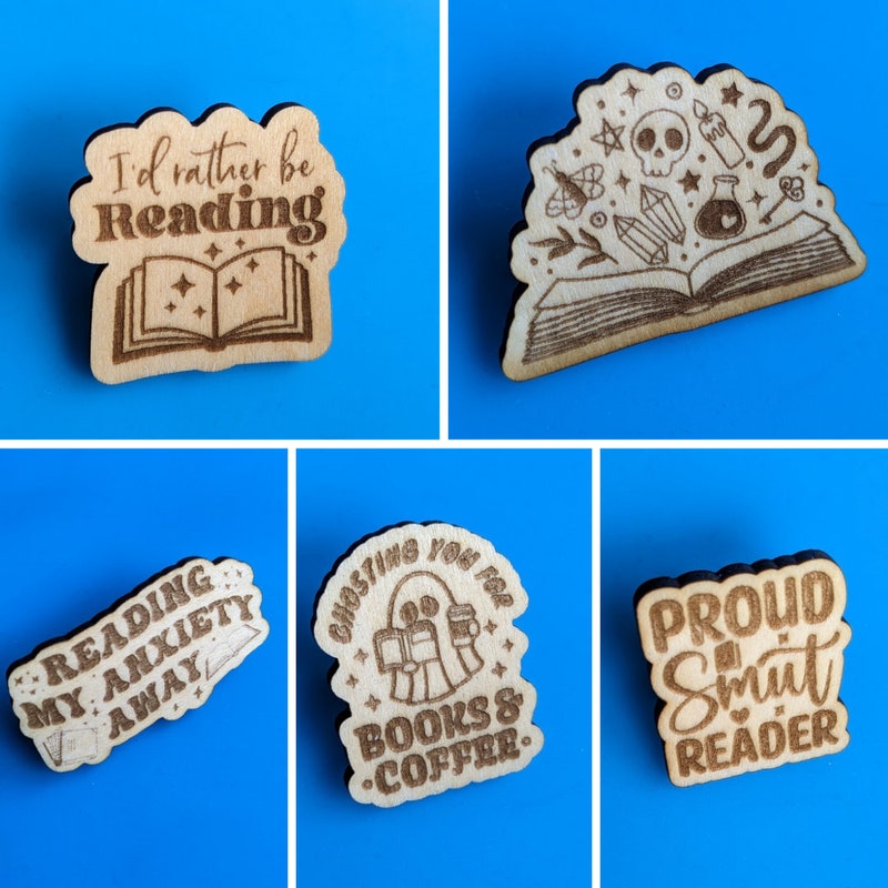 Book Pin - Etsy UK