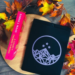 Paperback 'night Court' Emblem Booksleeve. ACOTAR Inspired. Paperback ...