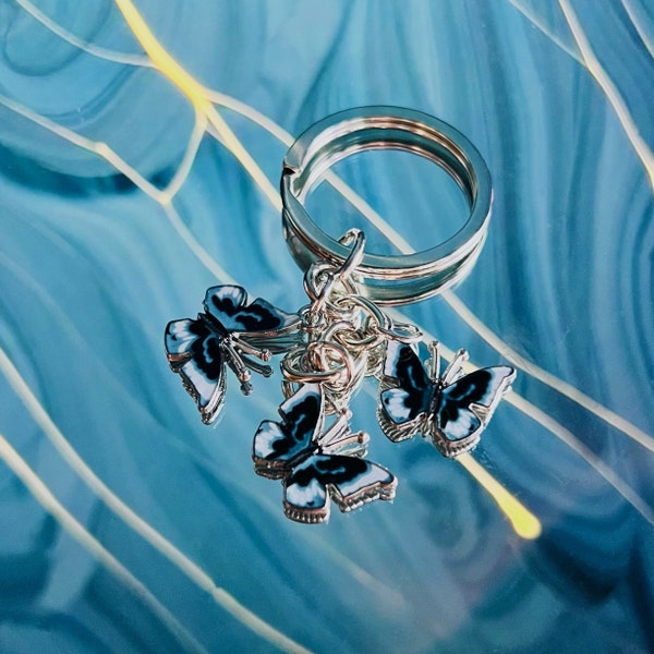 Butterfly Keychain - Etsy
