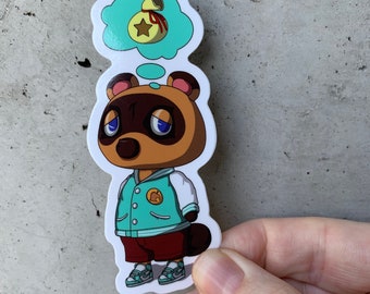 Tom Nook Sticker - Etsy
