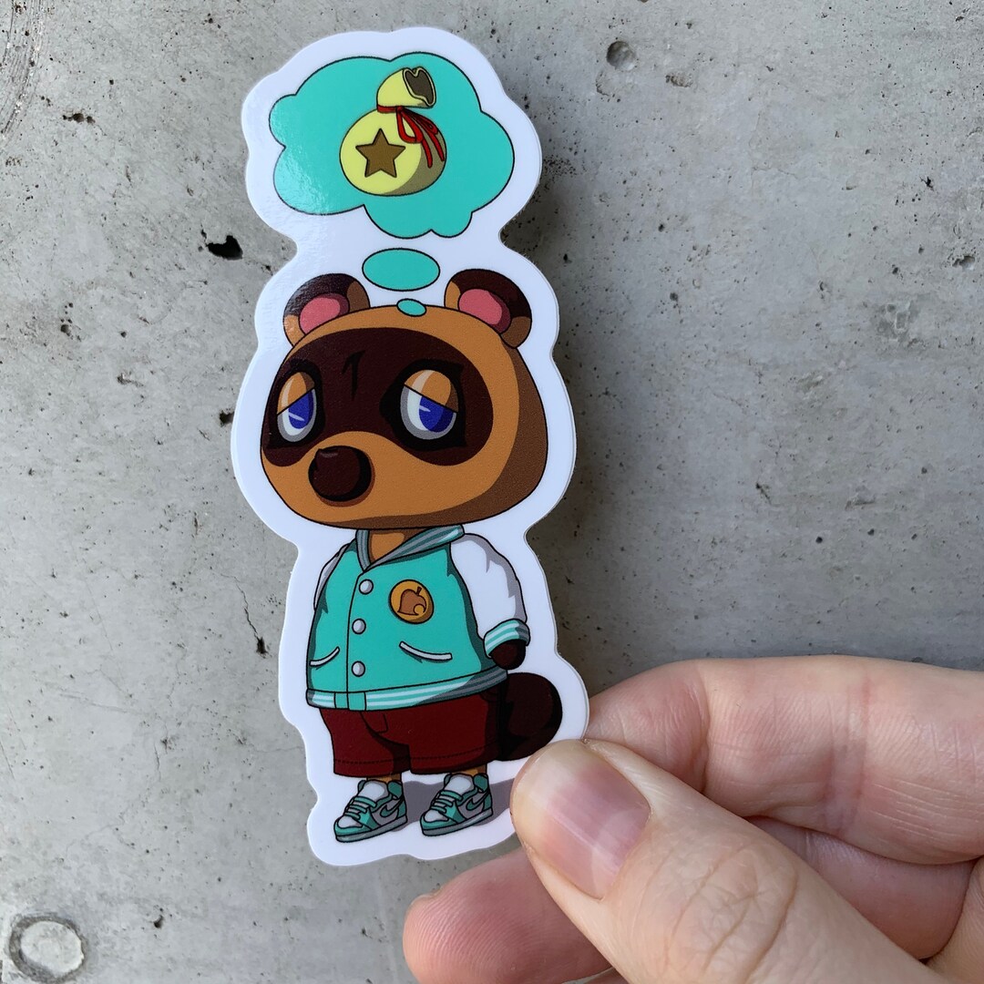 Tom Nook Sticker - Etsy