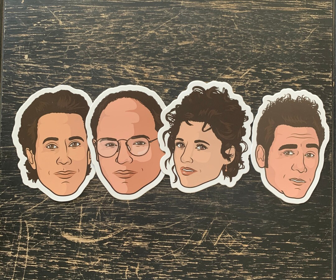 Seinfeld Sticker Pack - Etsy